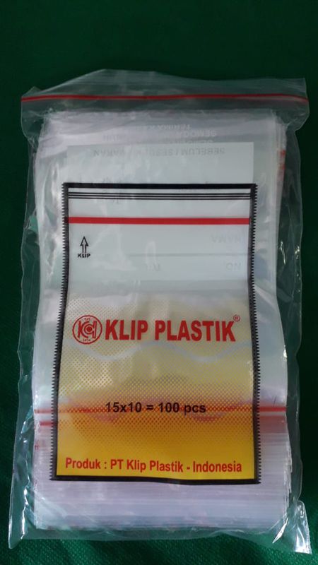 KLIP PLASTIK 15X10