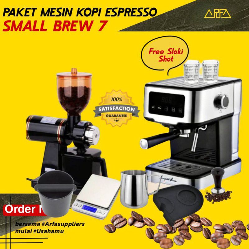 Mesin Kopi Espresso (Paket)