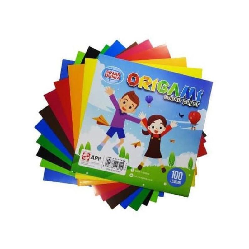 Origami 12x12 Sidu Isi 100 Lembar