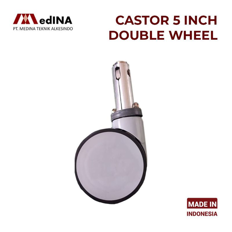 MEDINA Castor 5 Inch Double Wheel