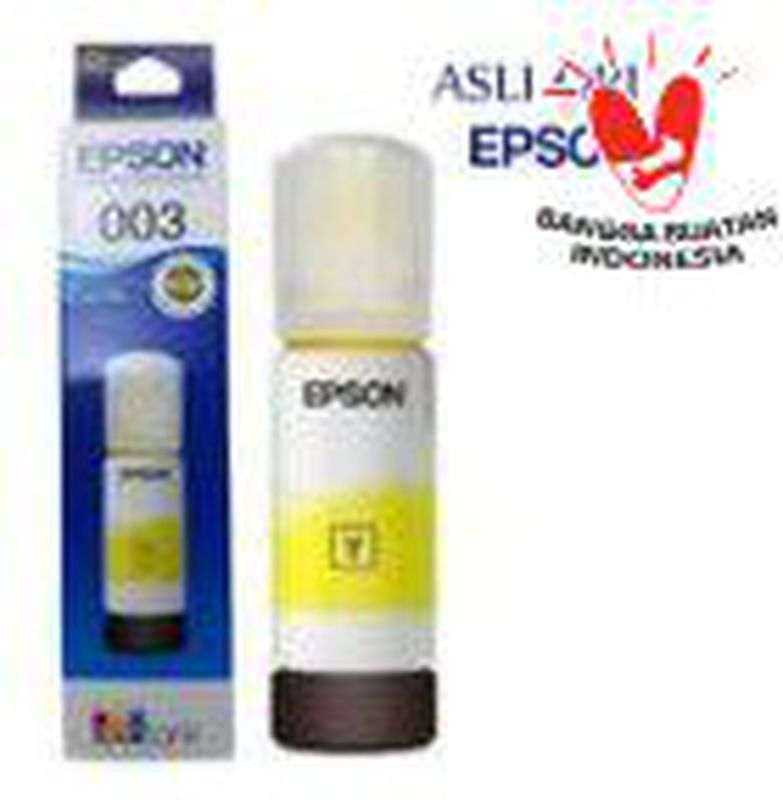 Tinta Printer Epson 003 Yellow Original