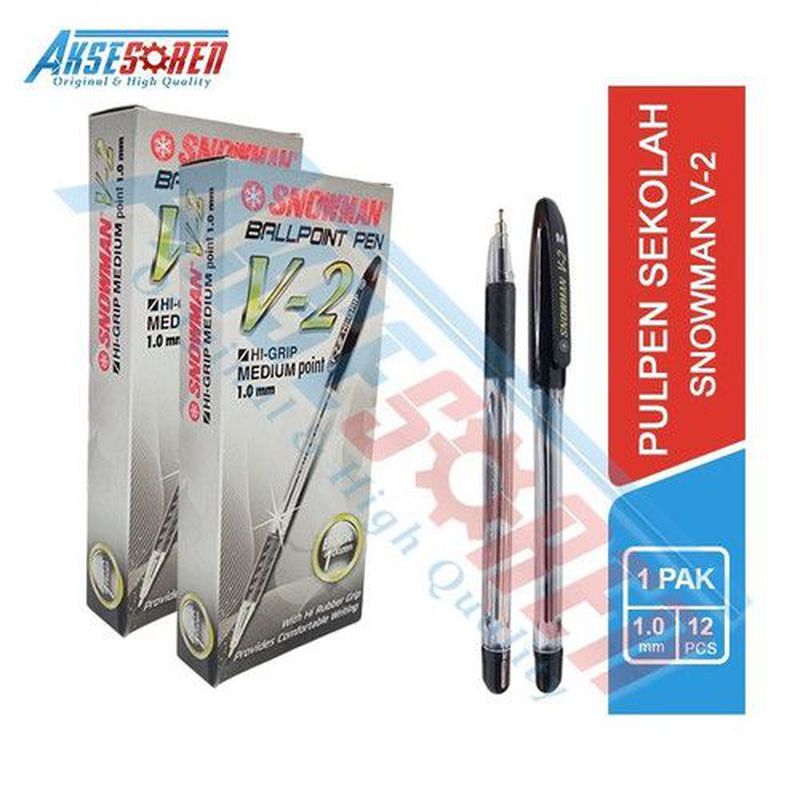 Bolpoint Snowman V2 - Merah