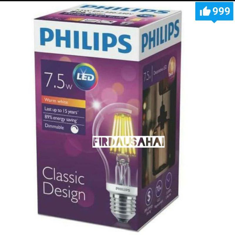 Lampu LED Classic 7 Watt