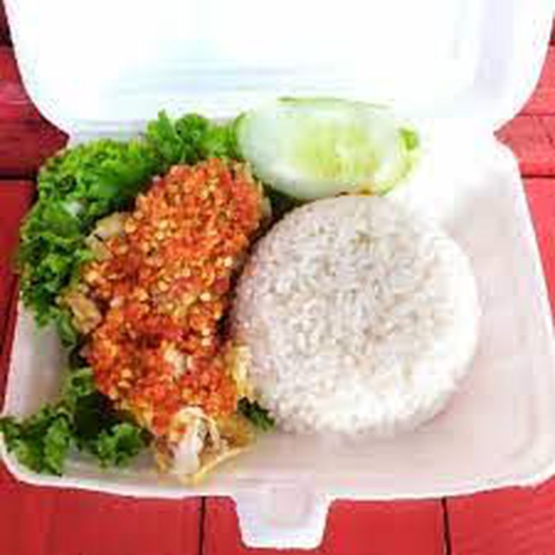Nasi Ayam Geprek