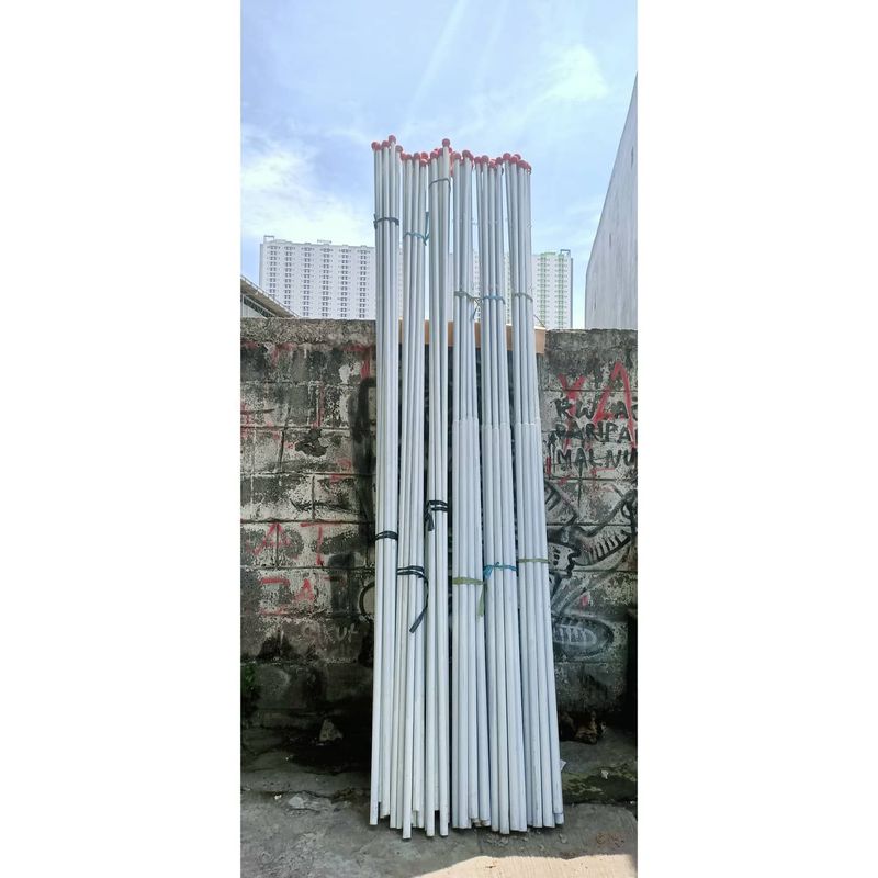 Besi tiang bendera ukuran 3meter X 1 dim