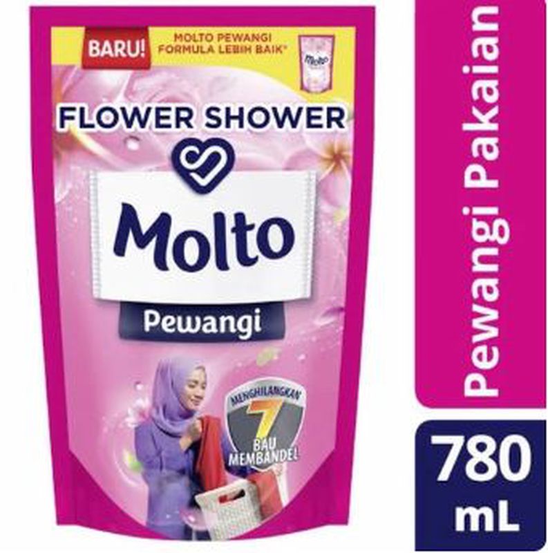 Molto Pewangi Refill 780ml - FLOWER SHOWER