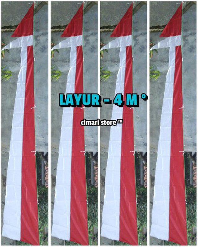 Umbul Umbul 4 Meter