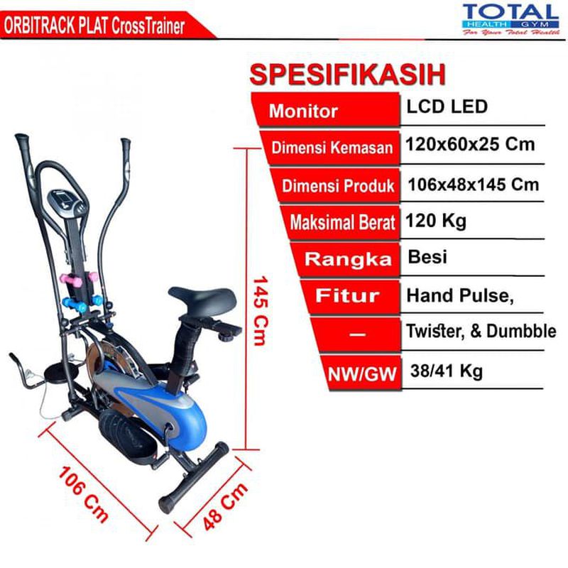 orbitrack plat sepeda untuk olahraga