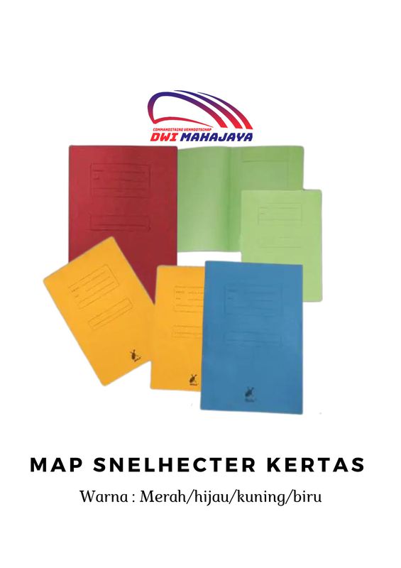 Map Snelhecter Kertas (Harga sudah termasuk Pajak dan Ongkir) - Merah