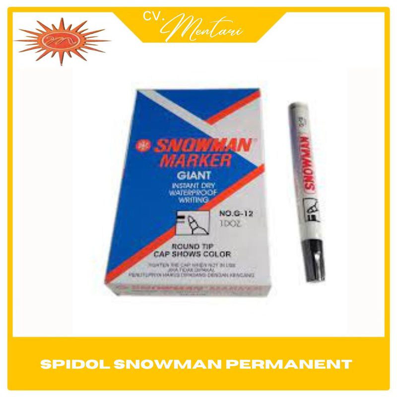SPIDOL SNOWMAN PERMANENT G-12