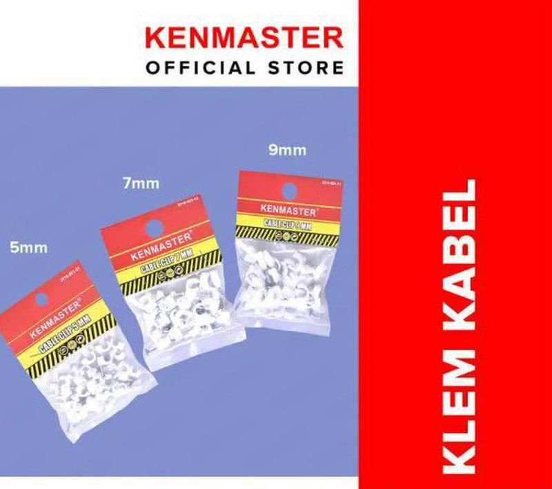 KENMASTER Klem Kabel [9 mm/35 pcs] - KLEM050
