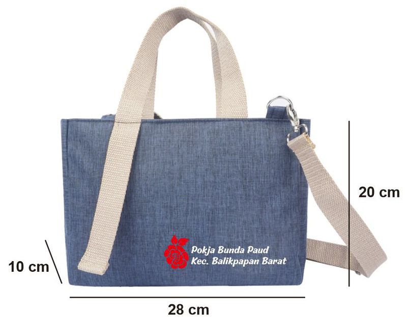 tas sandang - Biru Tua