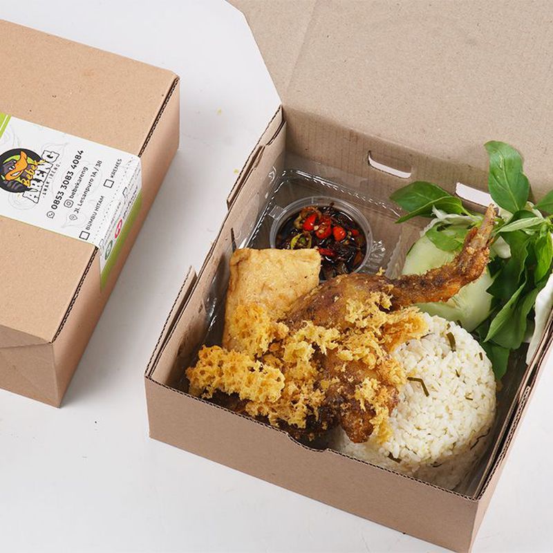 Paket Hemat Nasi Bebek Kremes