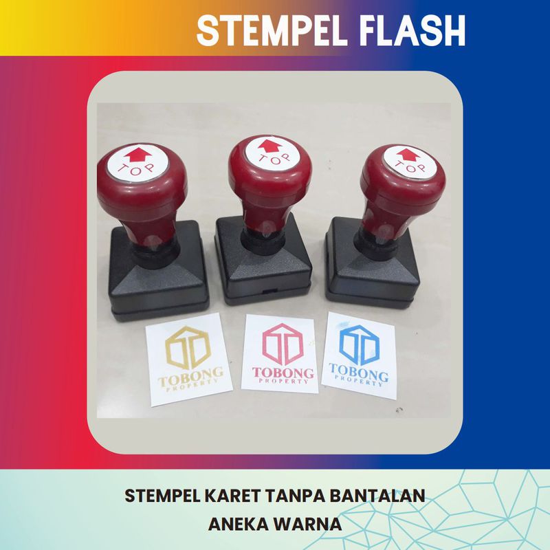 Stempel Flash - Merah