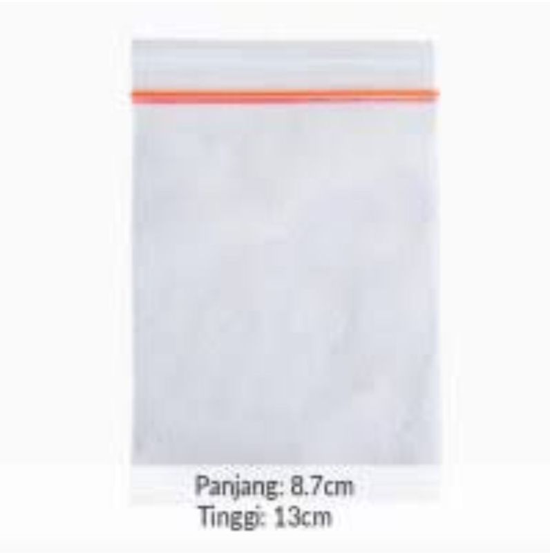 plastik ziplock 8.7 x 13.7