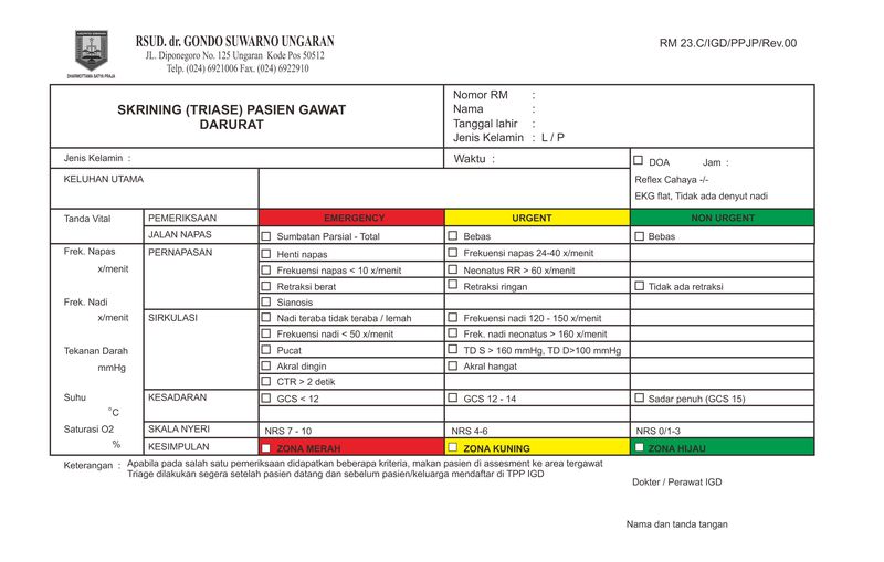 Form RM 23 C