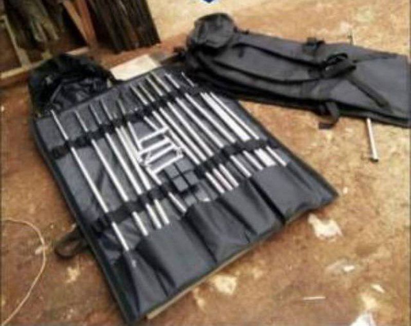 Alat Ubinan Padi - Round Shock 2.5 tanpa tripod dan timbangan