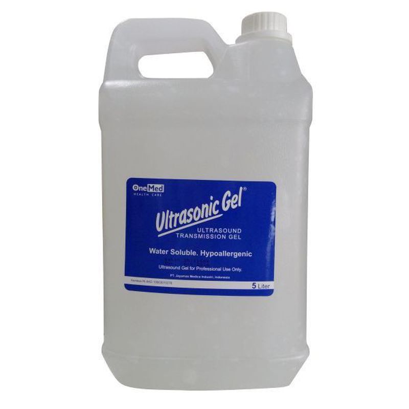 Refil Ultrasound Gel Onemed 5 L Gel USG Ultrasonic Jelly Gel Doppler - BIRU
