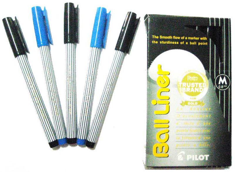 Ballpoint Ball Liner - Hitam