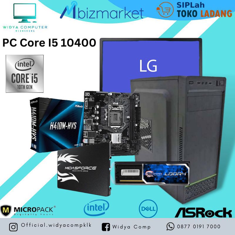 PC Office Core i5 10400
