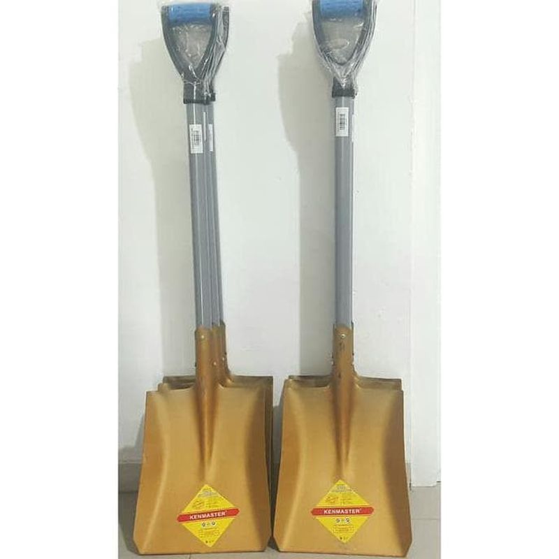 ALAT KEBUN SEKOP KENMASTER RATA GAGANG BESI SUPER SNI