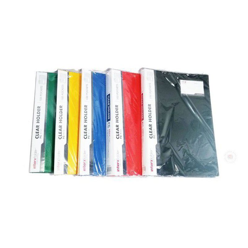 INTER X - Clear Holder Folio Isi 100 Lembar