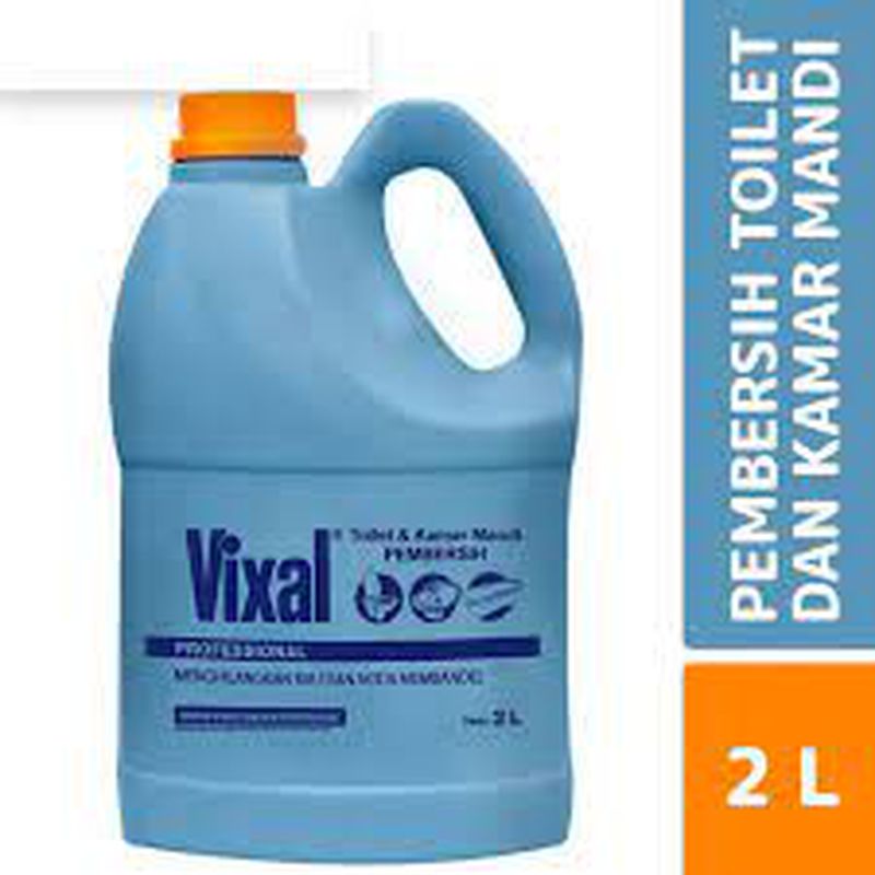 Vixal Cairan Pembersih Kamar Mandi,WC/Closet 2 Liter