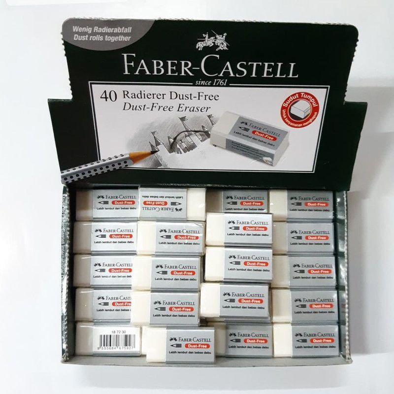 Penghapus Faber Castell Putih