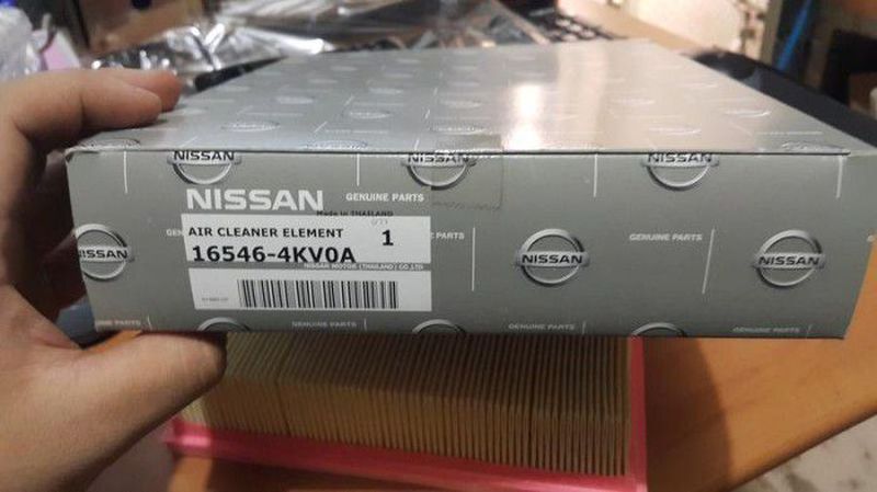 FILTER UDARA NISSAN NEW NP300 NAVARA D23T D23C 16546-4KV0A ORIGINAL