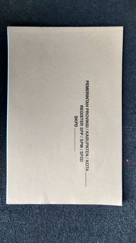 BUKU REGISTER SPP/SPM