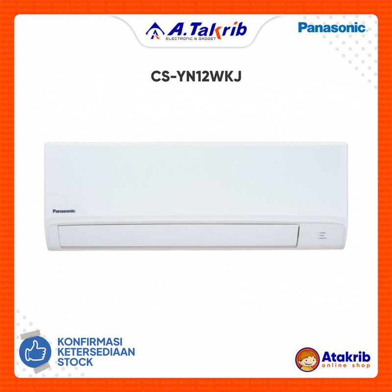 AC SPLIT STANDART 1,5PK MERK PANASONIC, TYPE CS/CU-YN12WKJ