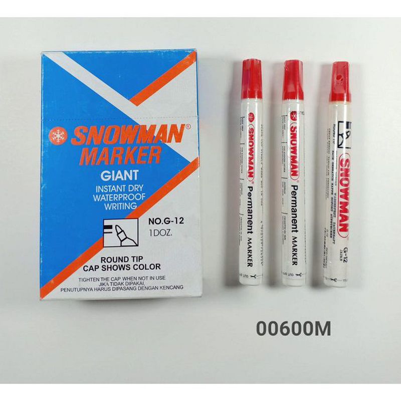 Spidol Permanen Merah