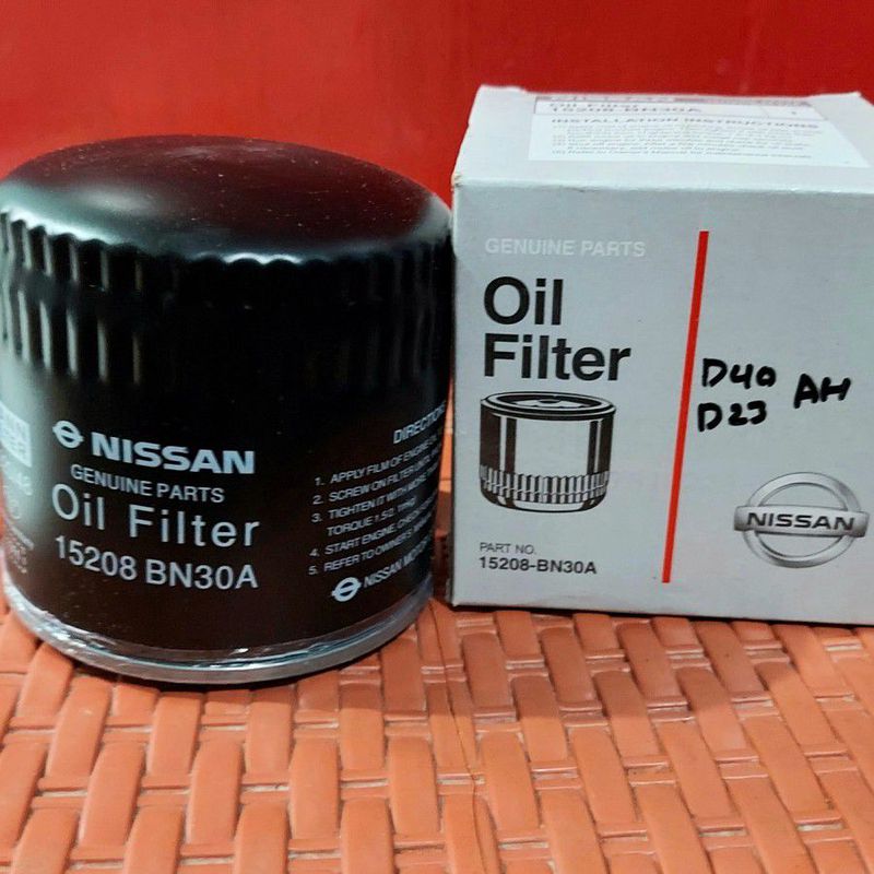 Filter oli nissan navara D40 yd25 np300 D23 original