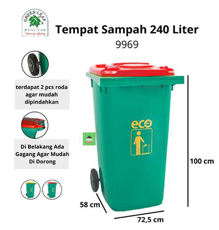Tong Sampah 240L