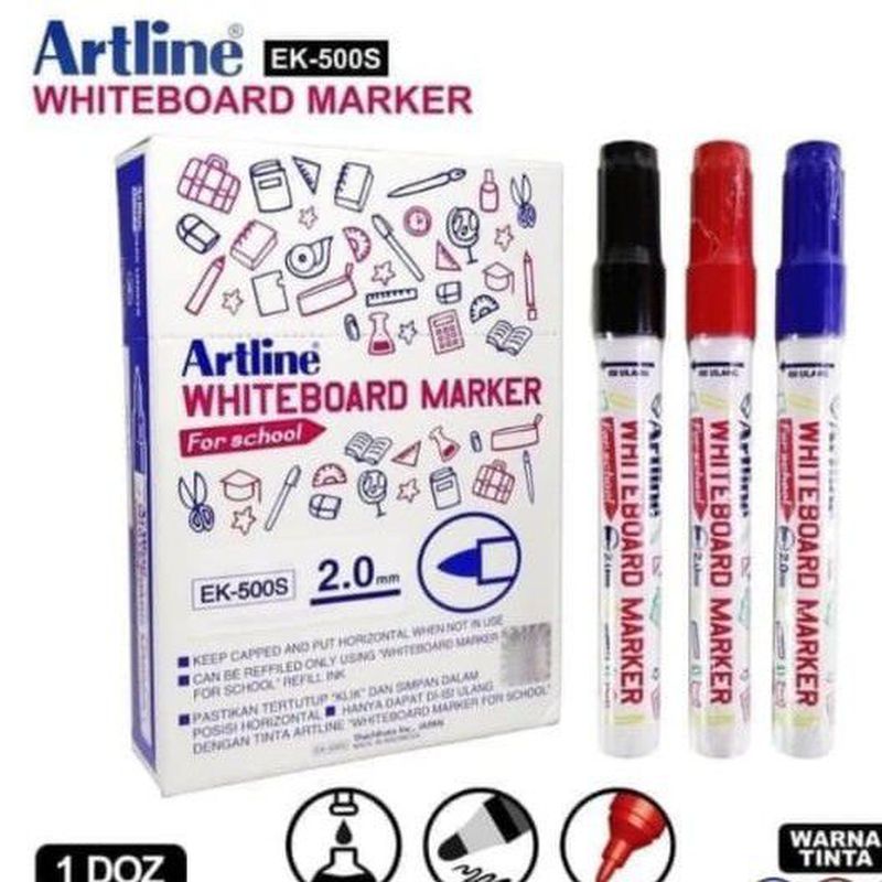 Spidol Wb Hitam Artline