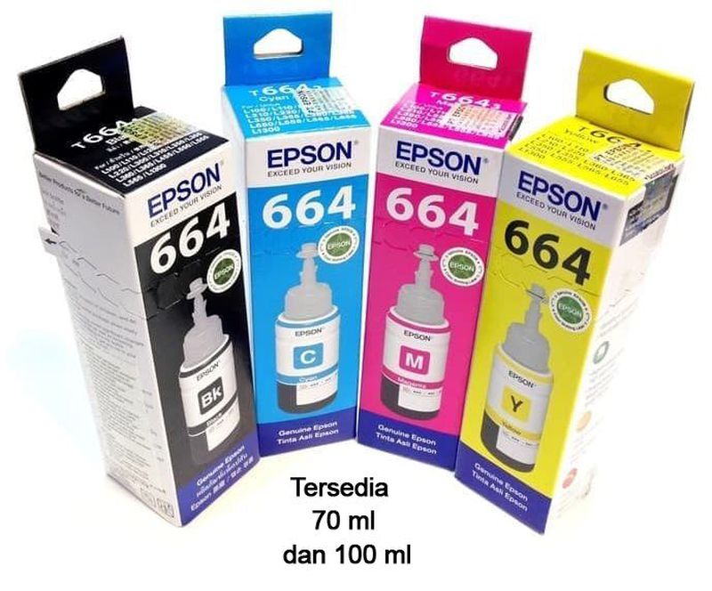 Tinta Refill Printer - 664/100