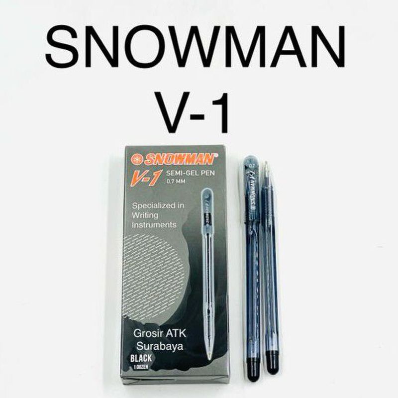 BALLPOINT SNOWMAN V1