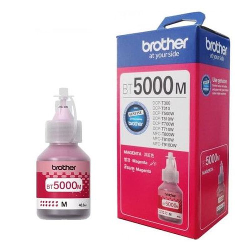 Tinta Magenta Brother DCP-T710W, Kode BT5000 M