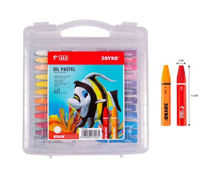 Crayon oil pastel 48
