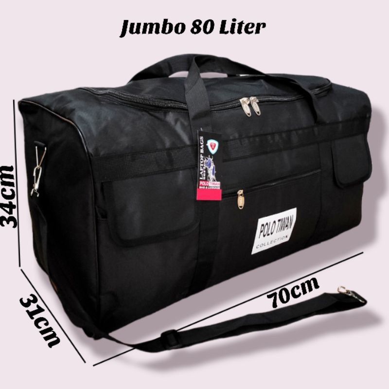 TAS PAKAIAN JUMBO 80L POLO TRAVELBAG Tas Travel