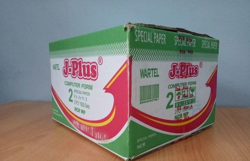 Continuous Form 91/2 x 11 2 Ply/2 ( Jplus ) NCR