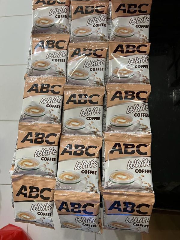 Kopi ABC White coffee sachet