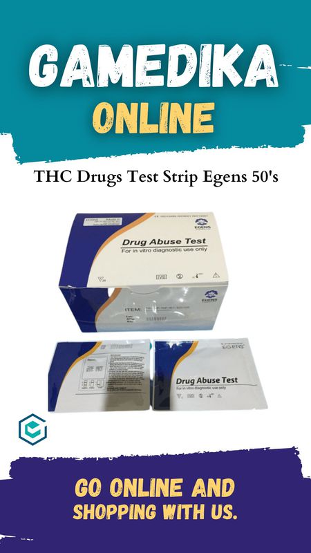 THC DRUGS TEST STRIP EGENS (THC TEST STRIP EGENS 50'S)