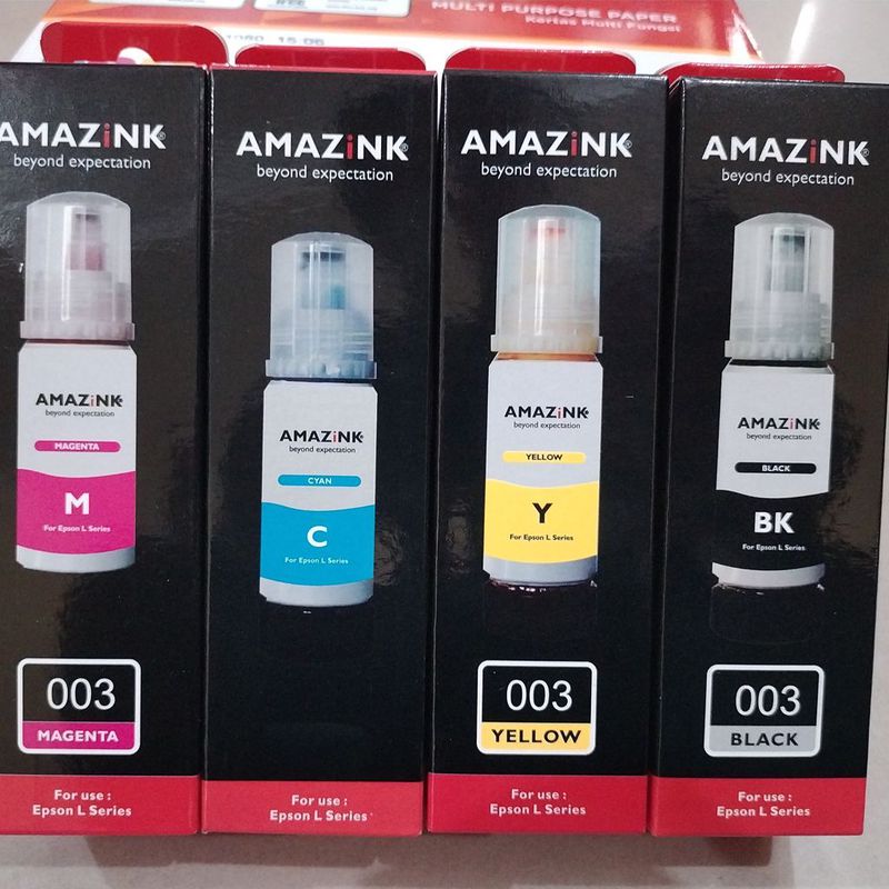 Tinta Amazing Epson L-Series 003 - Varian - Kuning