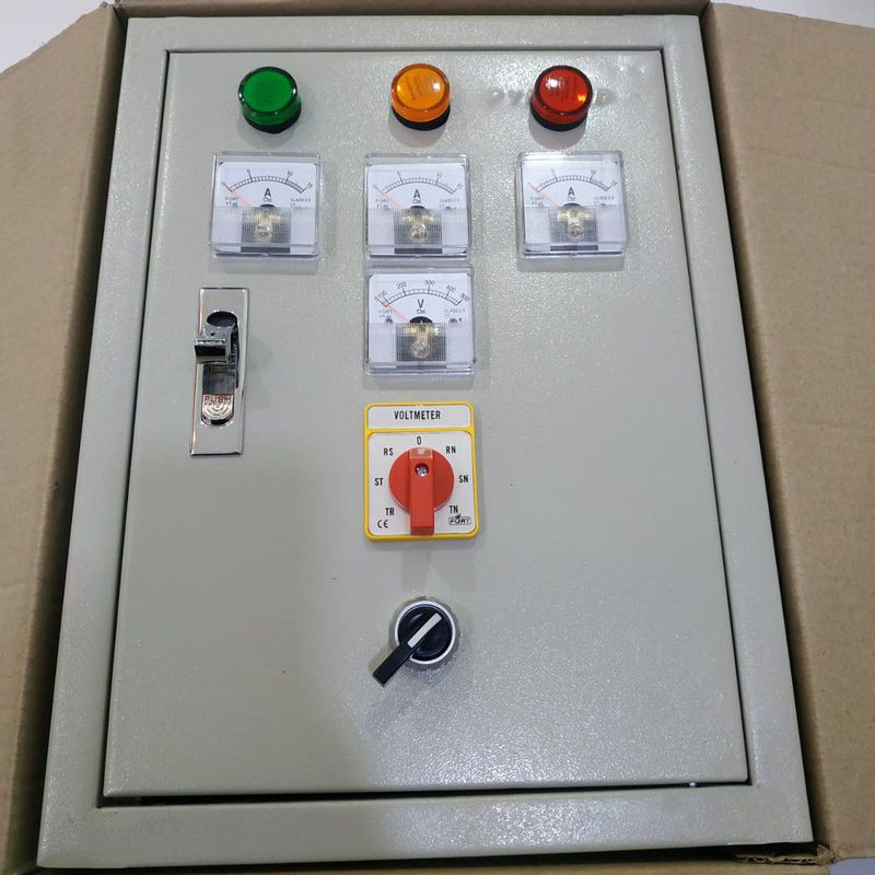 PANEL CONTROL POMPA MERK PYRAMID (KONTRAKTOR, SELECTOR SWITH)