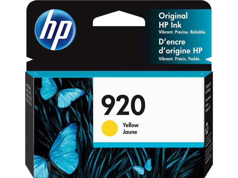 Tinta Inkjet HP 920 Yellow
