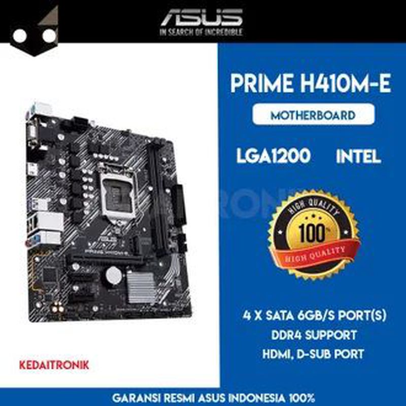 Motherboard ASUS PRIME H410M-D