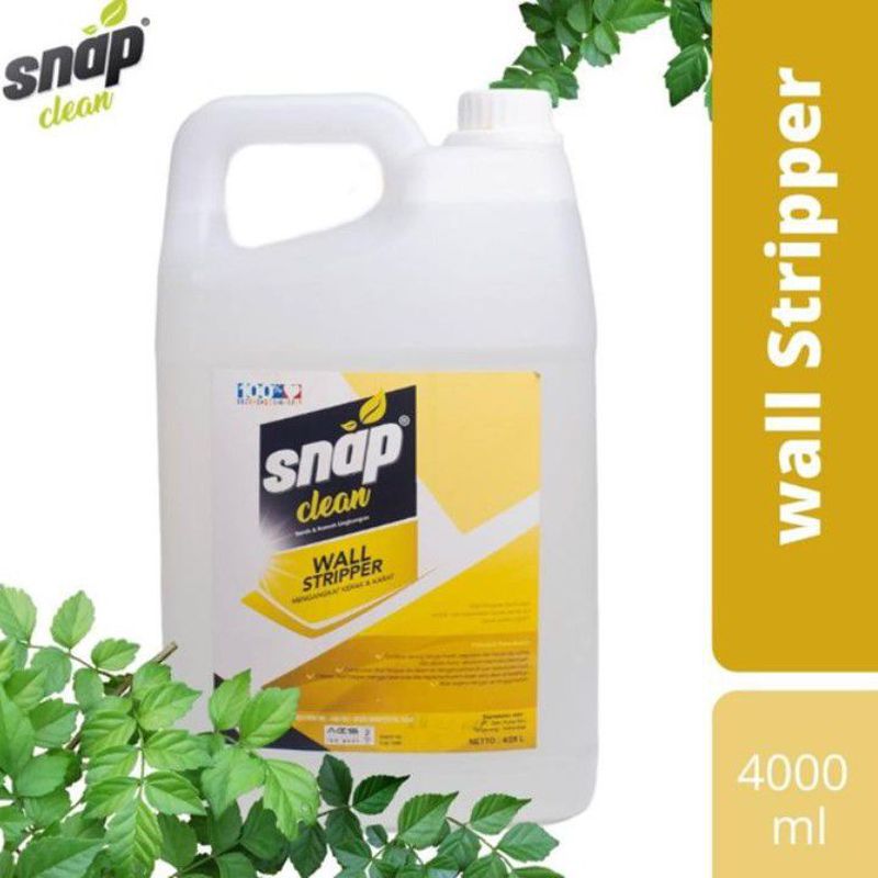 WALL STRIPPER Snap Clean, Pembersih Kamar Mandi yang mengerak, Jerigen ...
