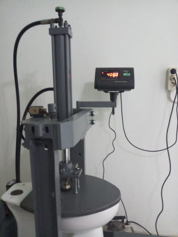 load test machine for sanitary