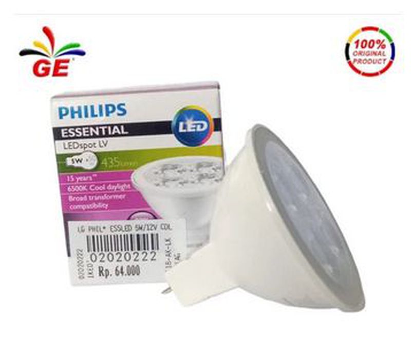 PHILIPS - Lampu Essential LED Spot 5 Watt Cool Daylight